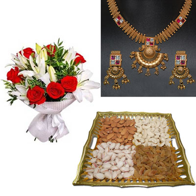 Send Bride Gifts to Hyderabad, Vizag, Vijayawada, Guntur, India | Us2Guntur
