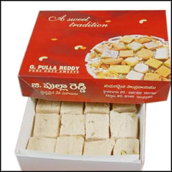Send Pulla Reddy Sweets to Hyderabad, Guntur, Vijayawada, Vizag, India ...